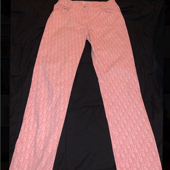 Dior | Pants & Jumpsuits | Pink Christian Dior Pants | Poshmark